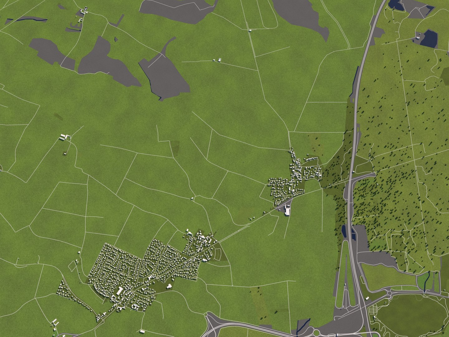3D Model Buildings Houses Maps - TurboSquid 1487682