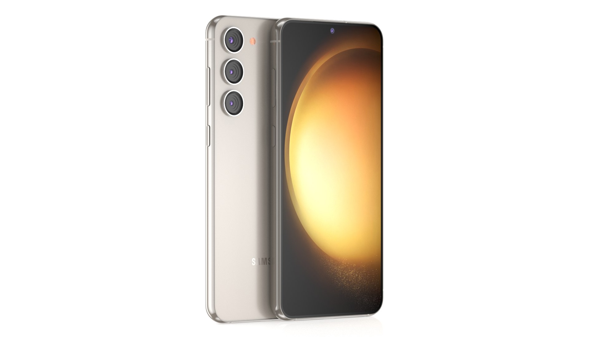 3D Samsung Galaxy S23 Plus Cream - TurboSquid 2101812