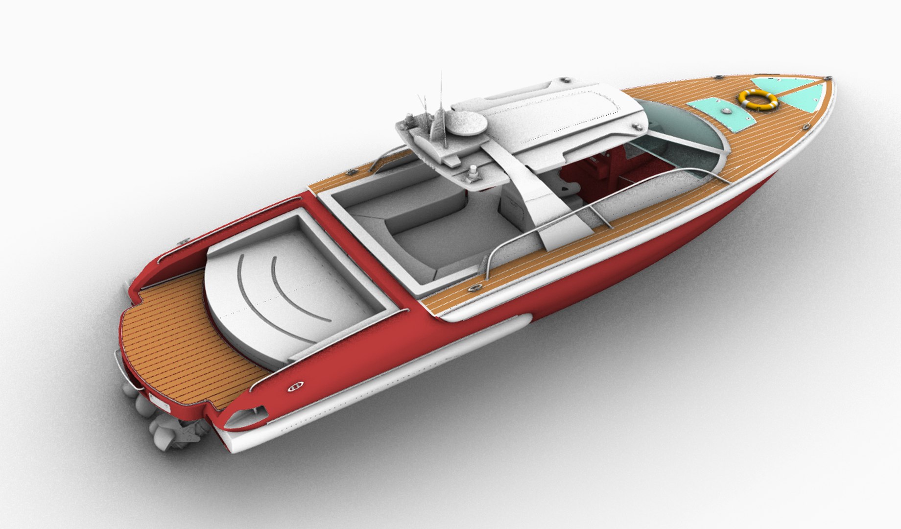 13m High Speed Yacht 3D - TurboSquid 2324207