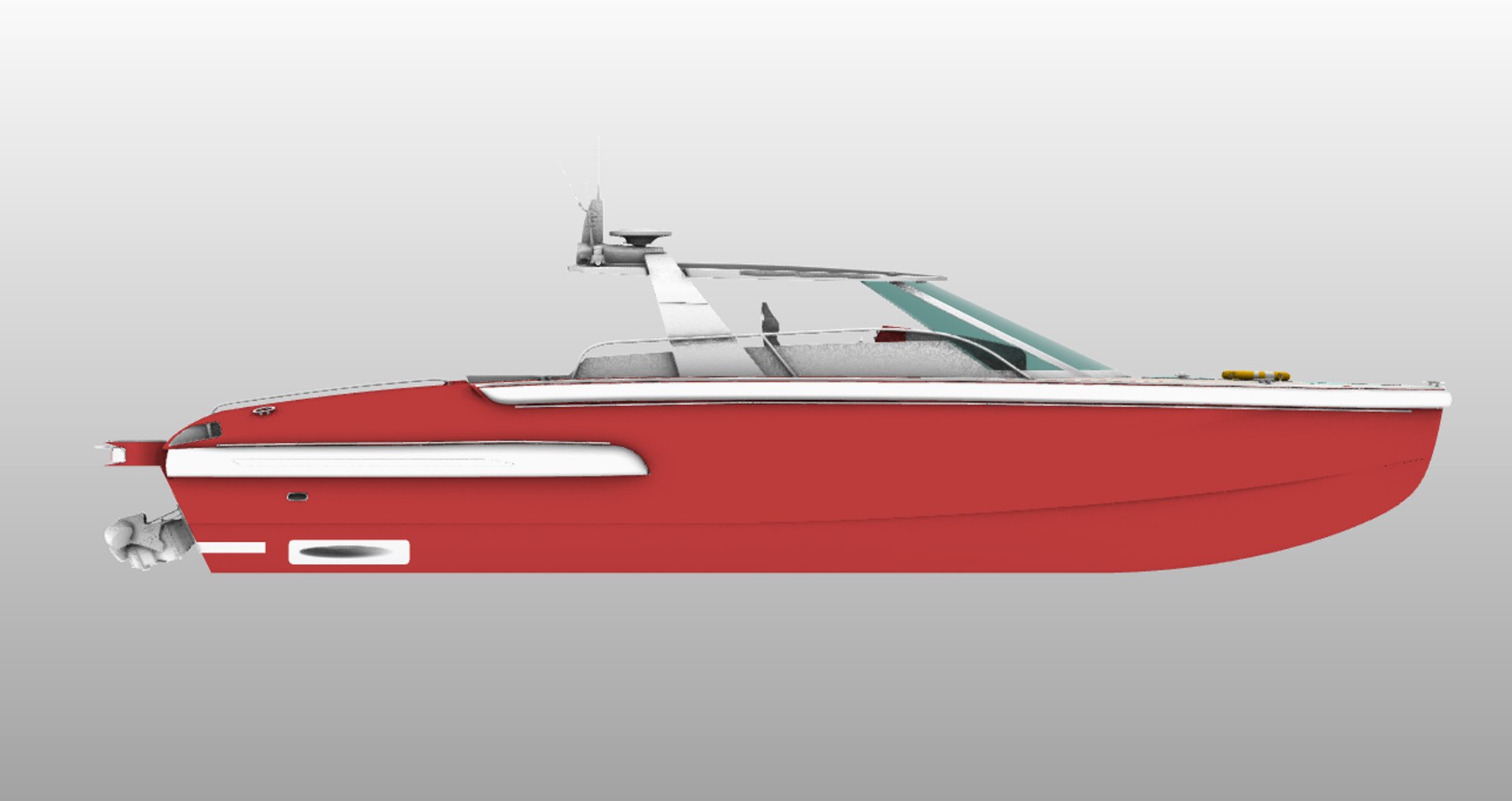 13m High Speed Yacht 3D - TurboSquid 2324207