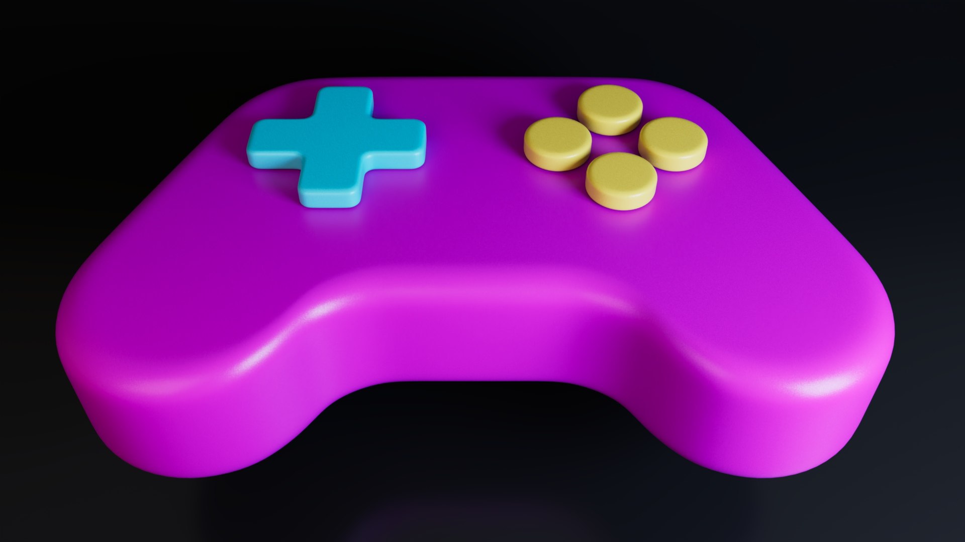 Free Game Controller 3D Model - TurboSquid 2324462