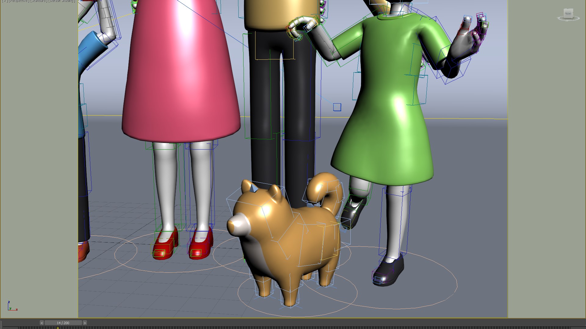 Cartoon Family character A 3D model - TurboSquid 2085065