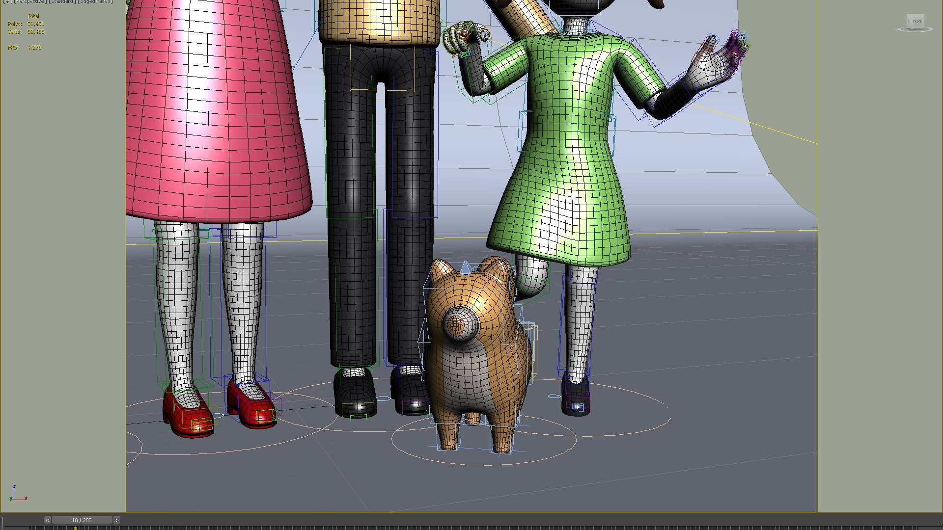 Cartoon Family Character A 3D Model - TurboSquid 2085065