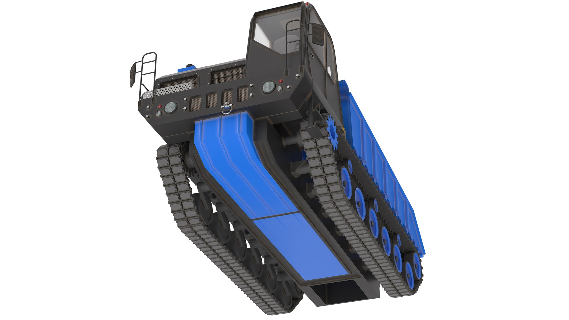 Tracked Carrier 3D Model - TurboSquid 2248423