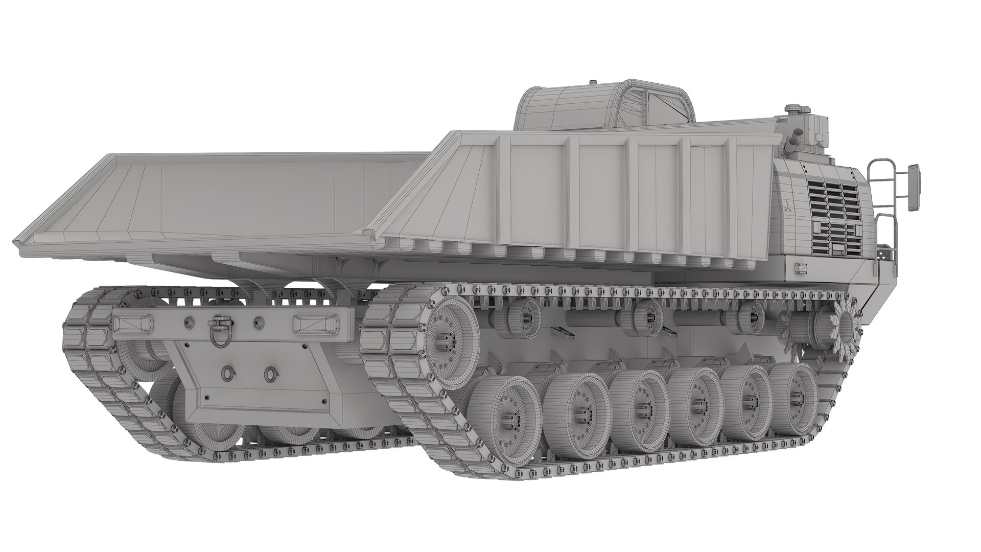 Tracked Carrier 3D Model - TurboSquid 2248423