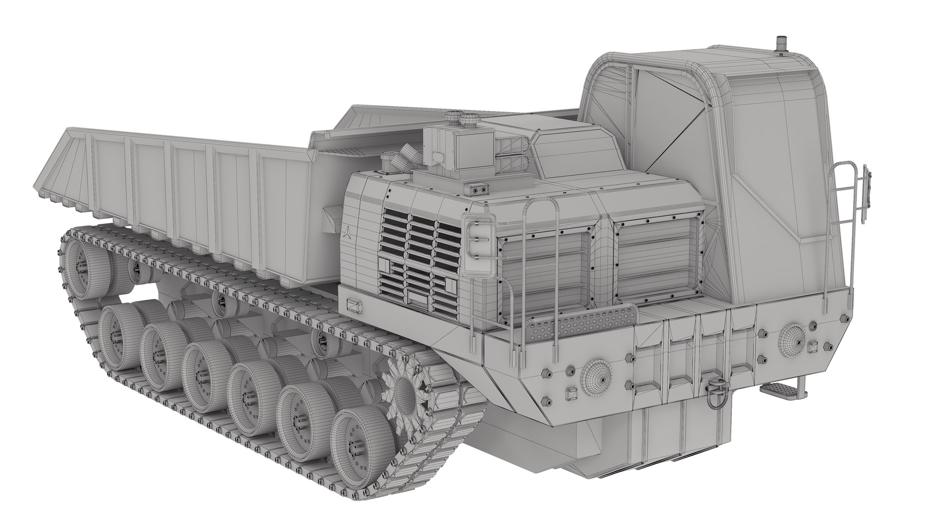 Tracked Carrier 3D Model - TurboSquid 2248423