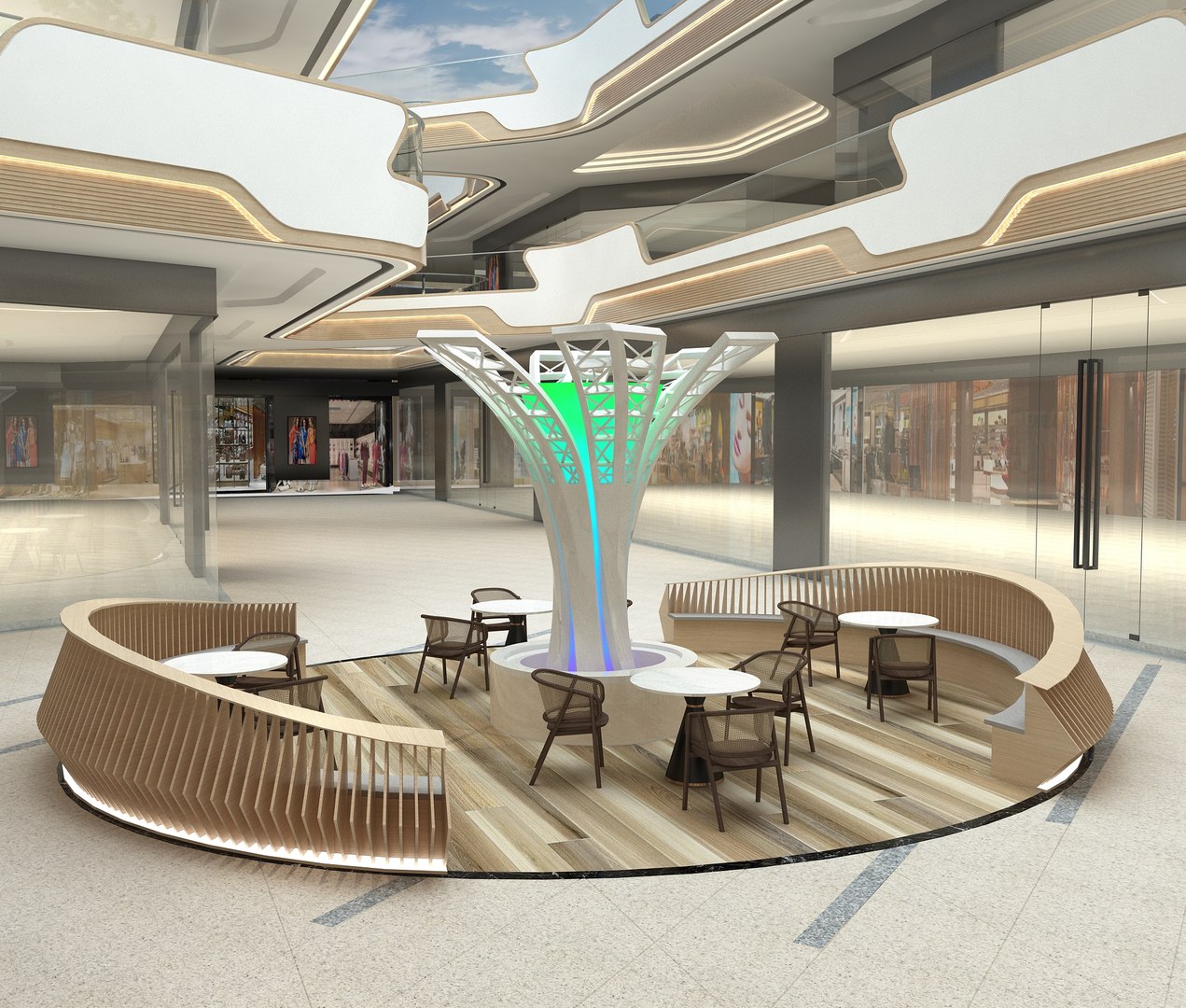 3D Shopping Mall 14 - TurboSquid 1991897