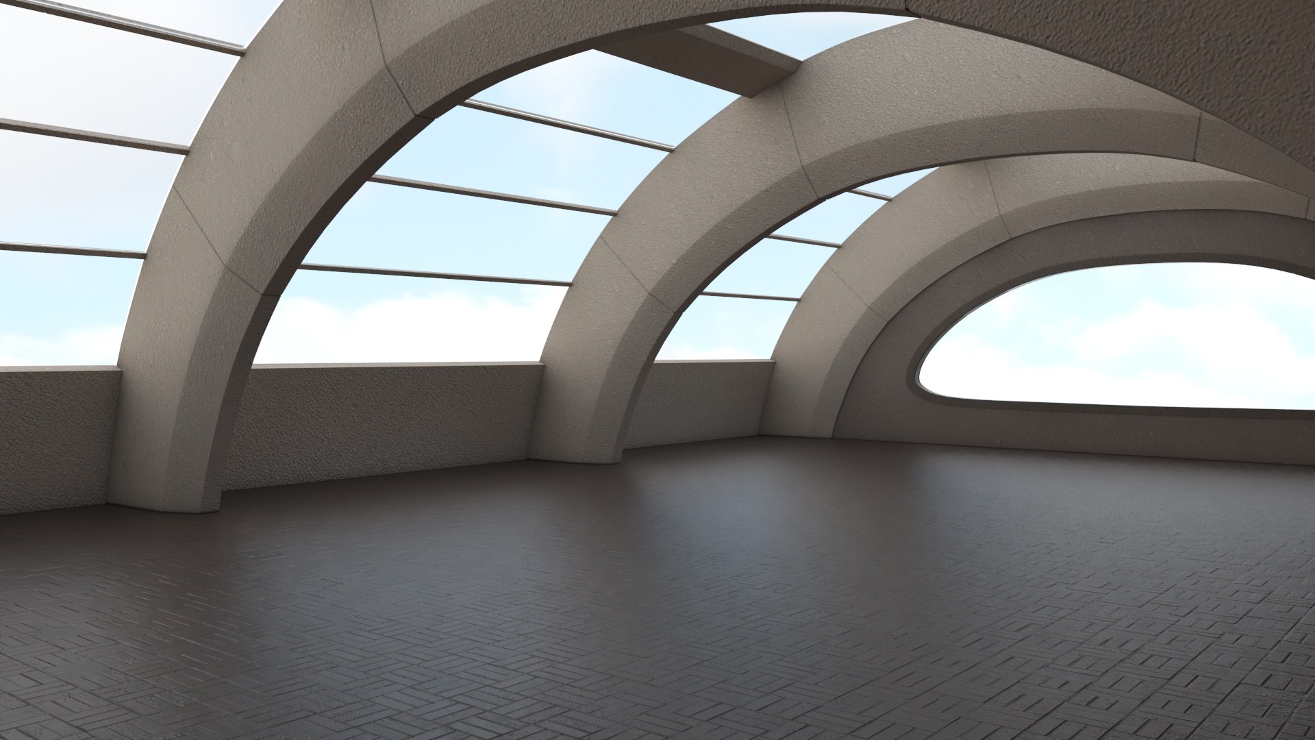 Futuristic Room Interior 3D Model - TurboSquid 1769000