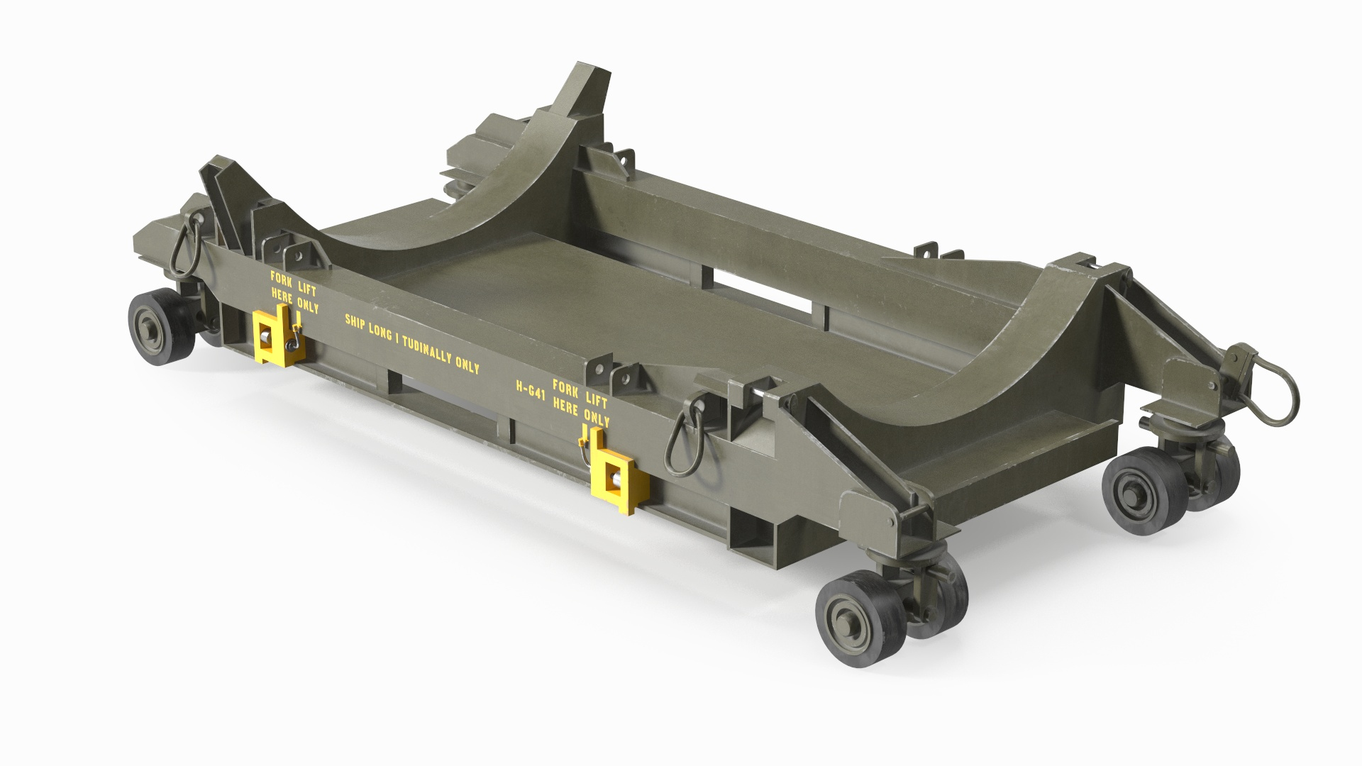 Bomb Trolley Model - TurboSquid 2241836