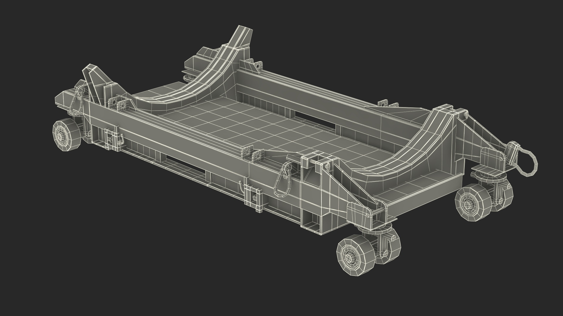 Bomb Trolley Model - TurboSquid 2241836