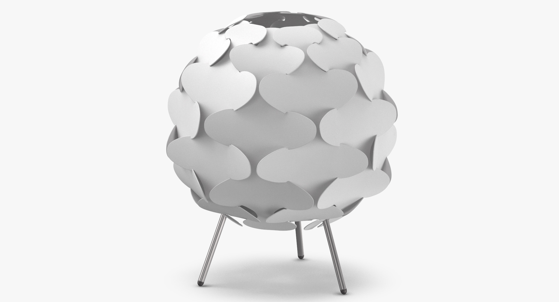 3D scandinavian table light - TurboSquid 1305351