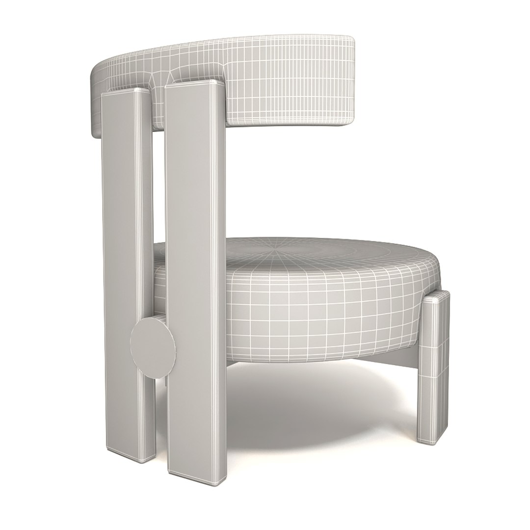 3D Luna Chair - TurboSquid 2279415