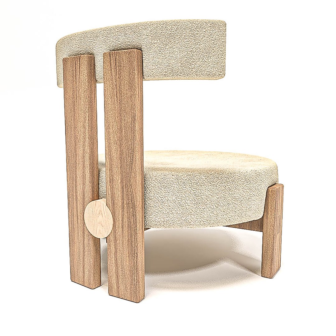 3D Luna Chair - TurboSquid 2279415
