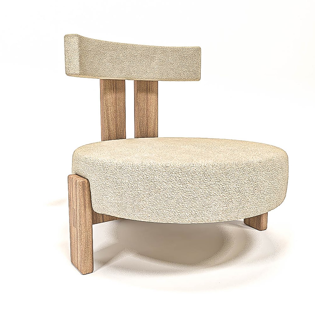 3D Luna Chair - TurboSquid 2279415