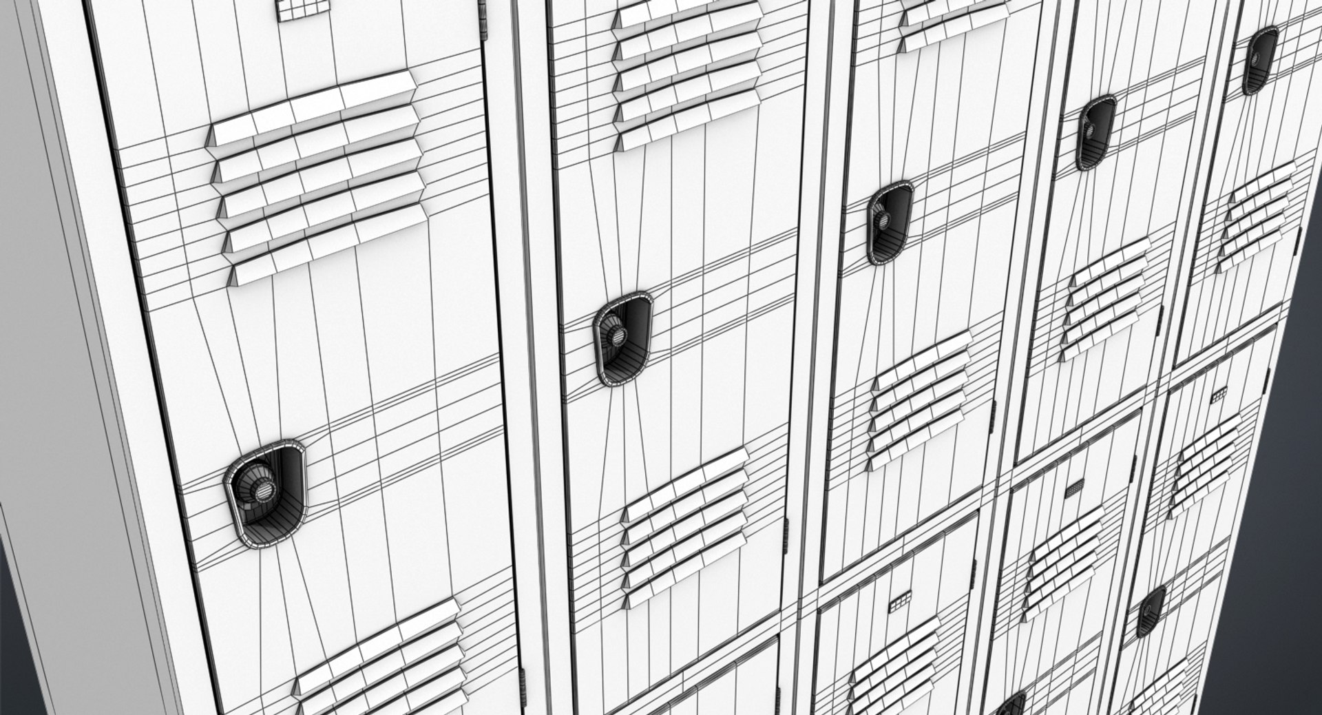 3d School Lockers