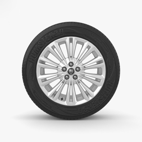 재규어 XF 19 인치 림 Caravela 3D 모델 - TurboSquid 1410991