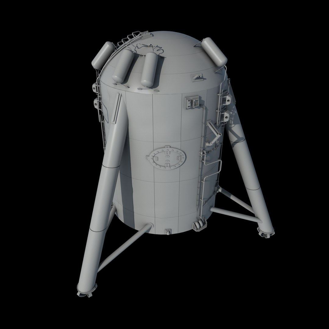 Free 3D Model Starhopper - A Starship Prototype - TurboSquid 2000074