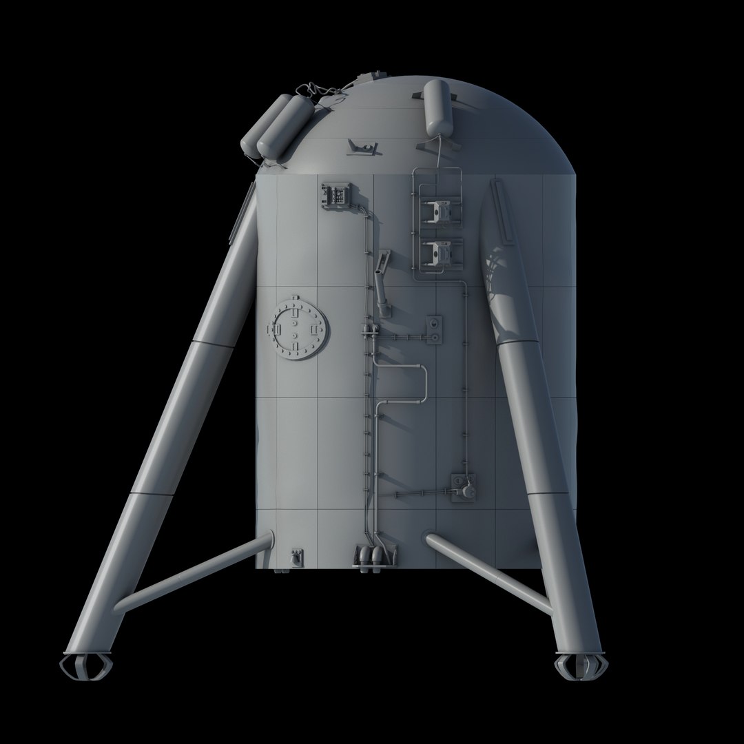 Free 3D Model Starhopper - A Starship Prototype - TurboSquid 2000074