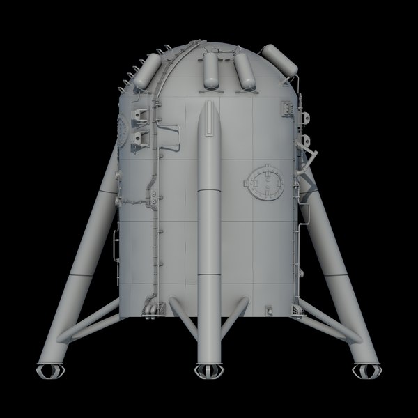 無料Starhopper - A Starship Prototype3Dモデル - TurboSquid 2000074