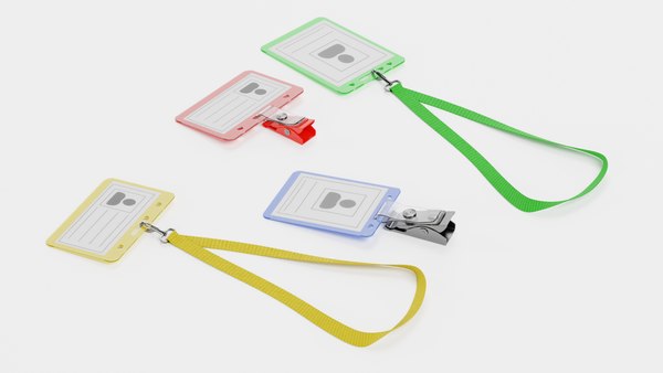 3D Name Badges Set 2 - TurboSquid 1718479