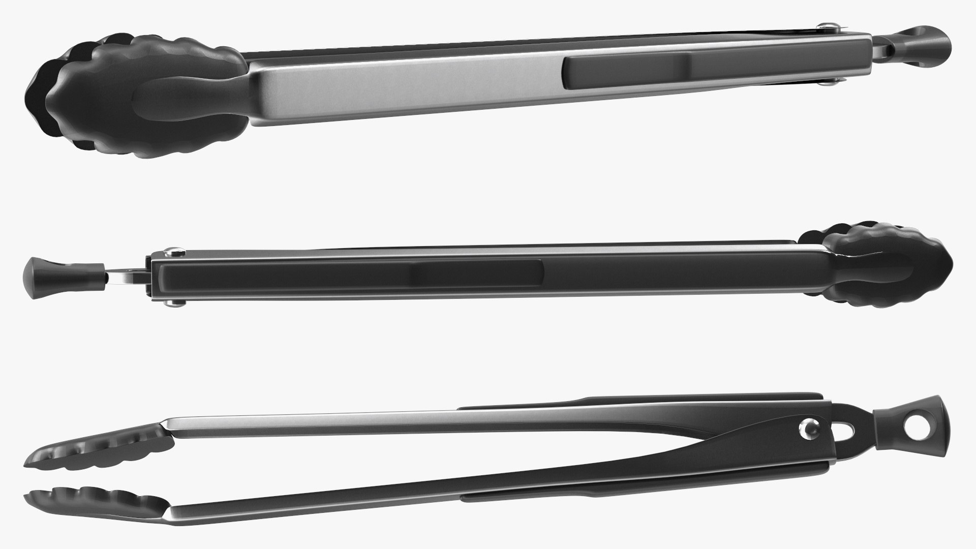 Nylon Head Serving Tongs 3D Model - TurboSquid 2130157