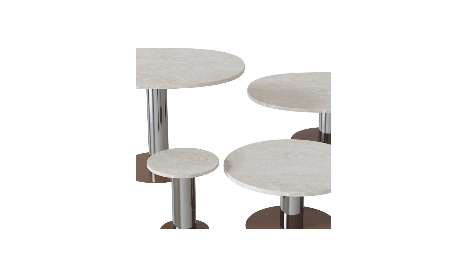 Mezcla Coffee Table Model - TurboSquid 1949507