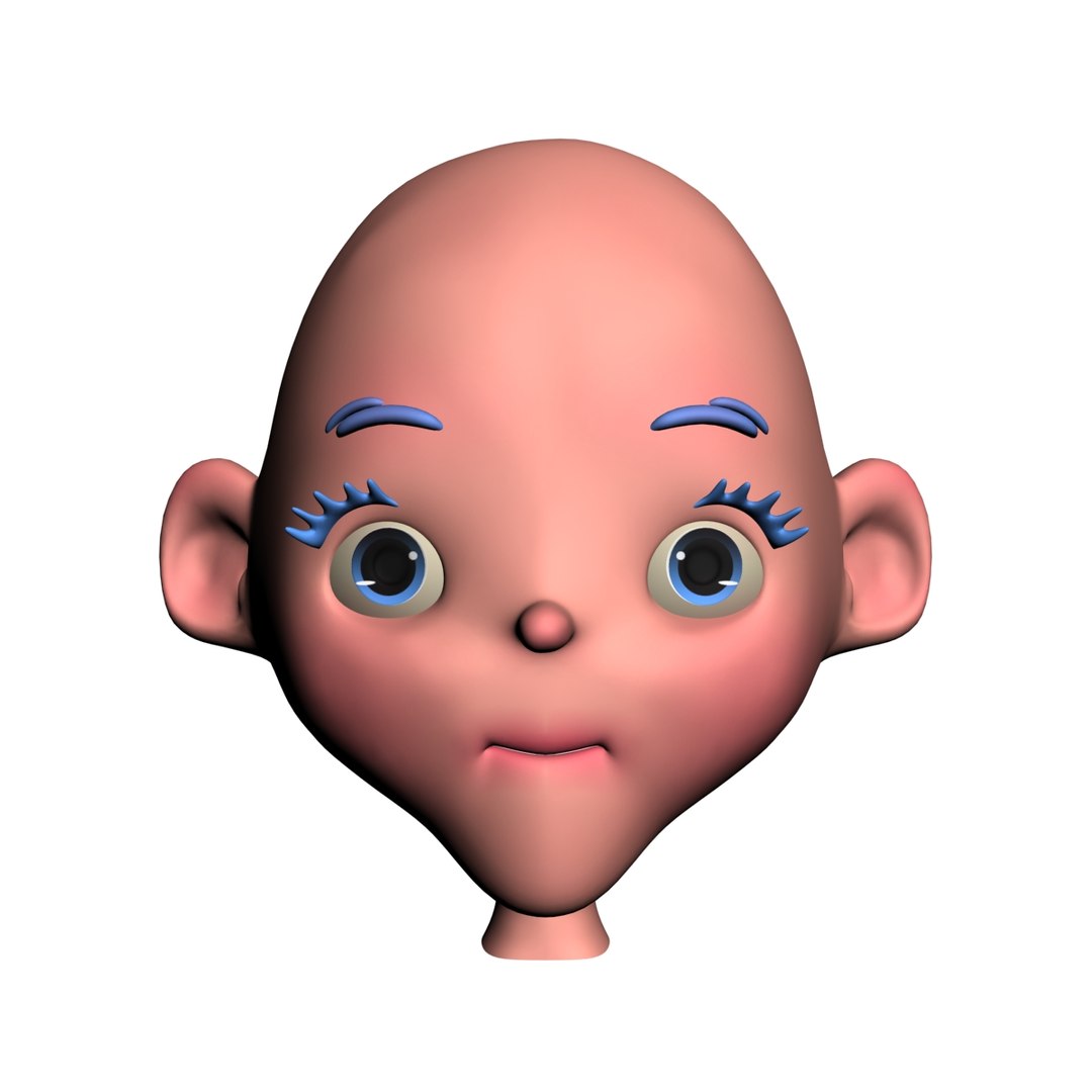 3ds Cartoon Head