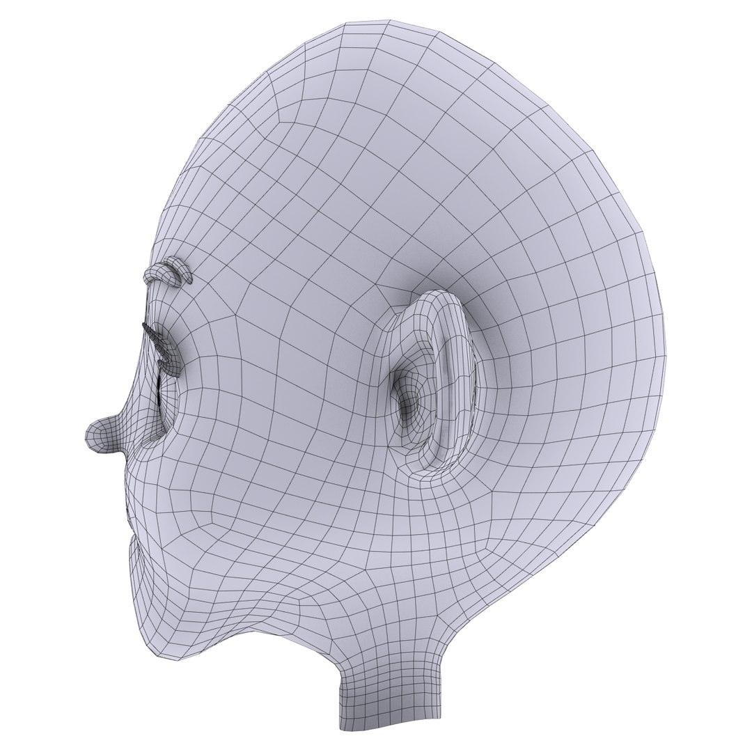 3ds Cartoon Head
