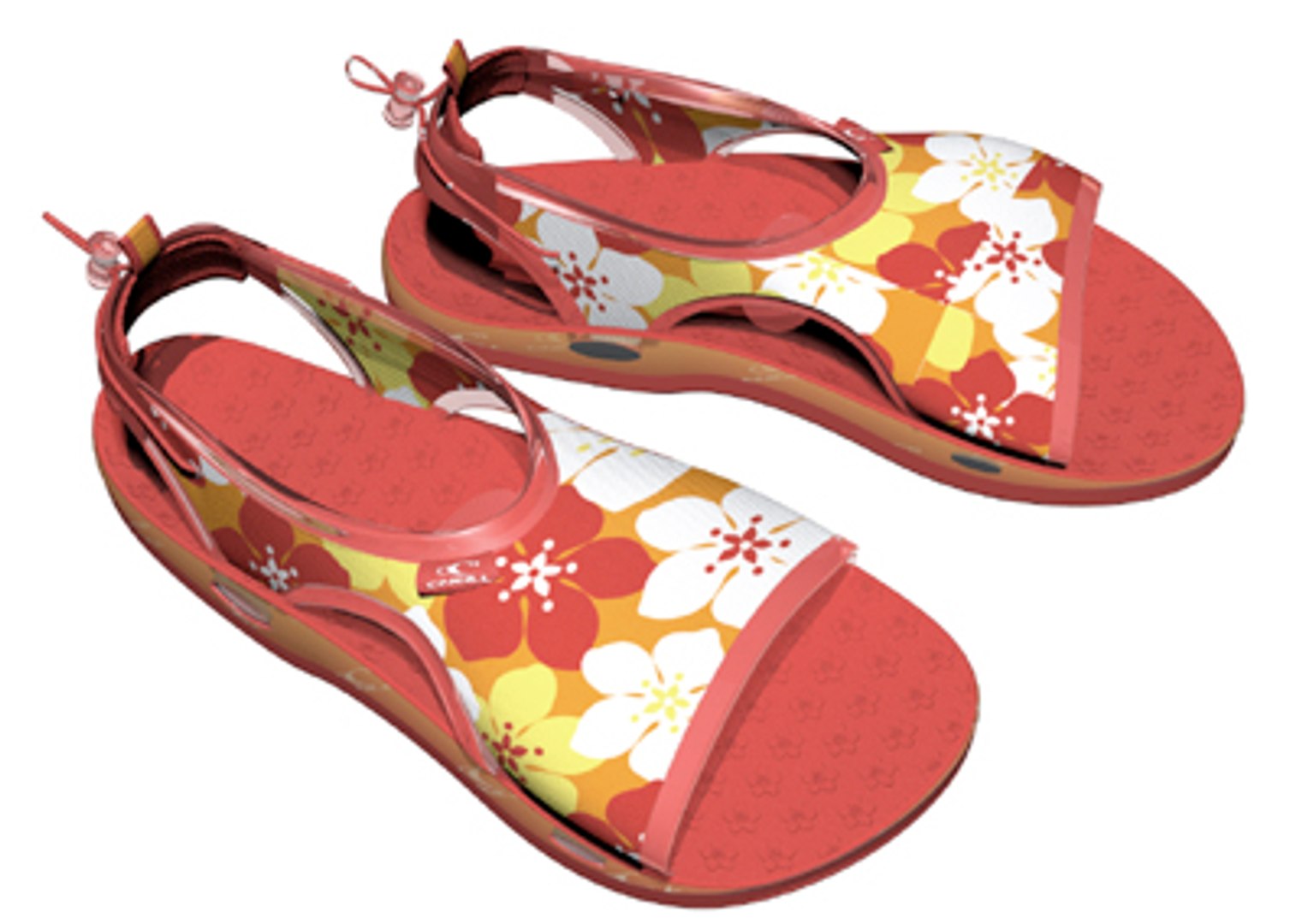 3d Sandals Shoes Model