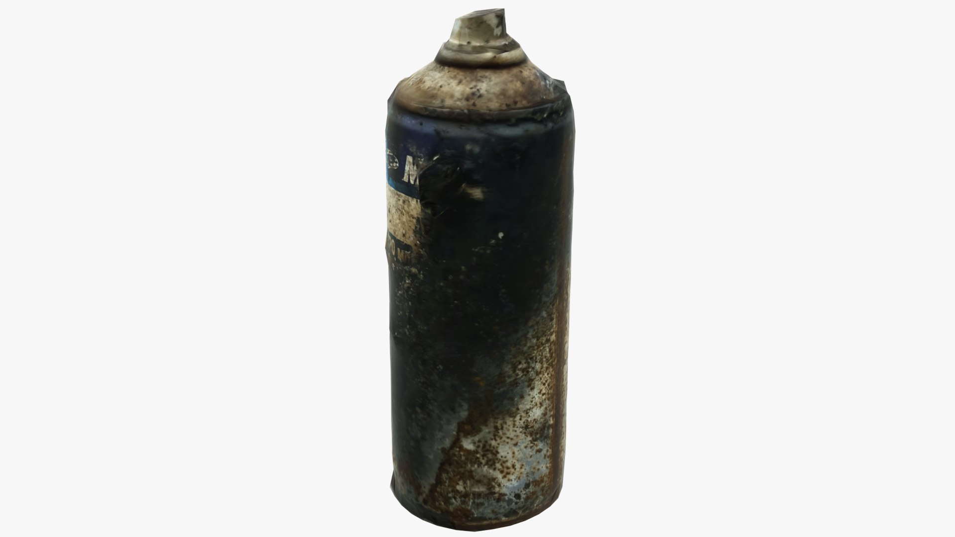 Old Rust Aerosol Can 3 Scan 3D Model - TurboSquid 1741522