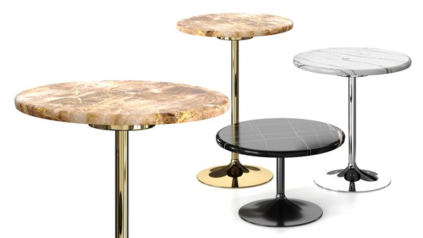 3D model Full Moon by Edra Coffe side table - TurboSquid 1878993