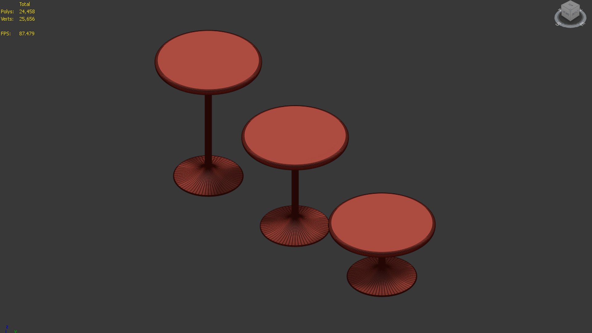 3D Model Full Moon By Edra Coffe Side Table - TurboSquid 1878993