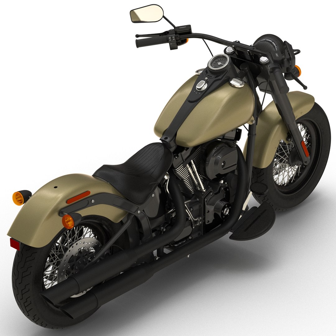 3d generic motorcycle model
