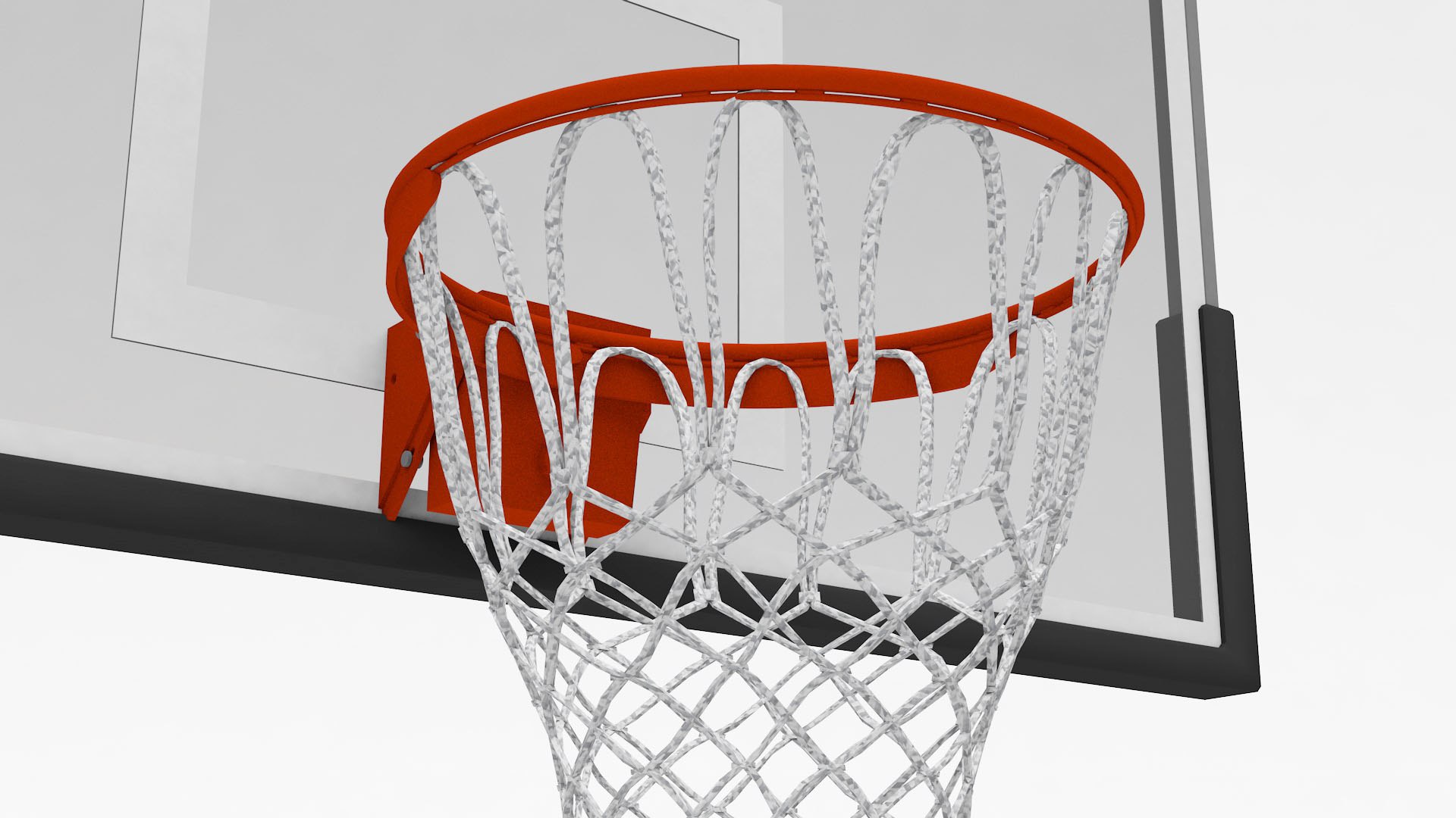 Original Basketball Hoop DETAILED 3D Model - TurboSquid 2037634