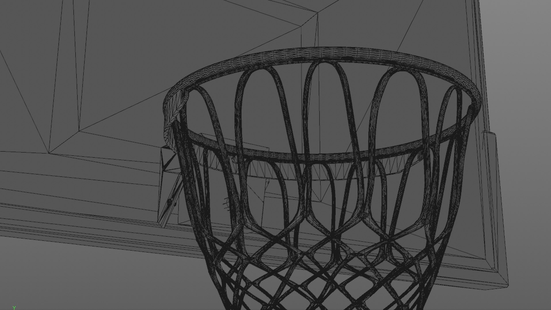 Original Basketball Hoop DETAILED 3D Model - TurboSquid 2037634