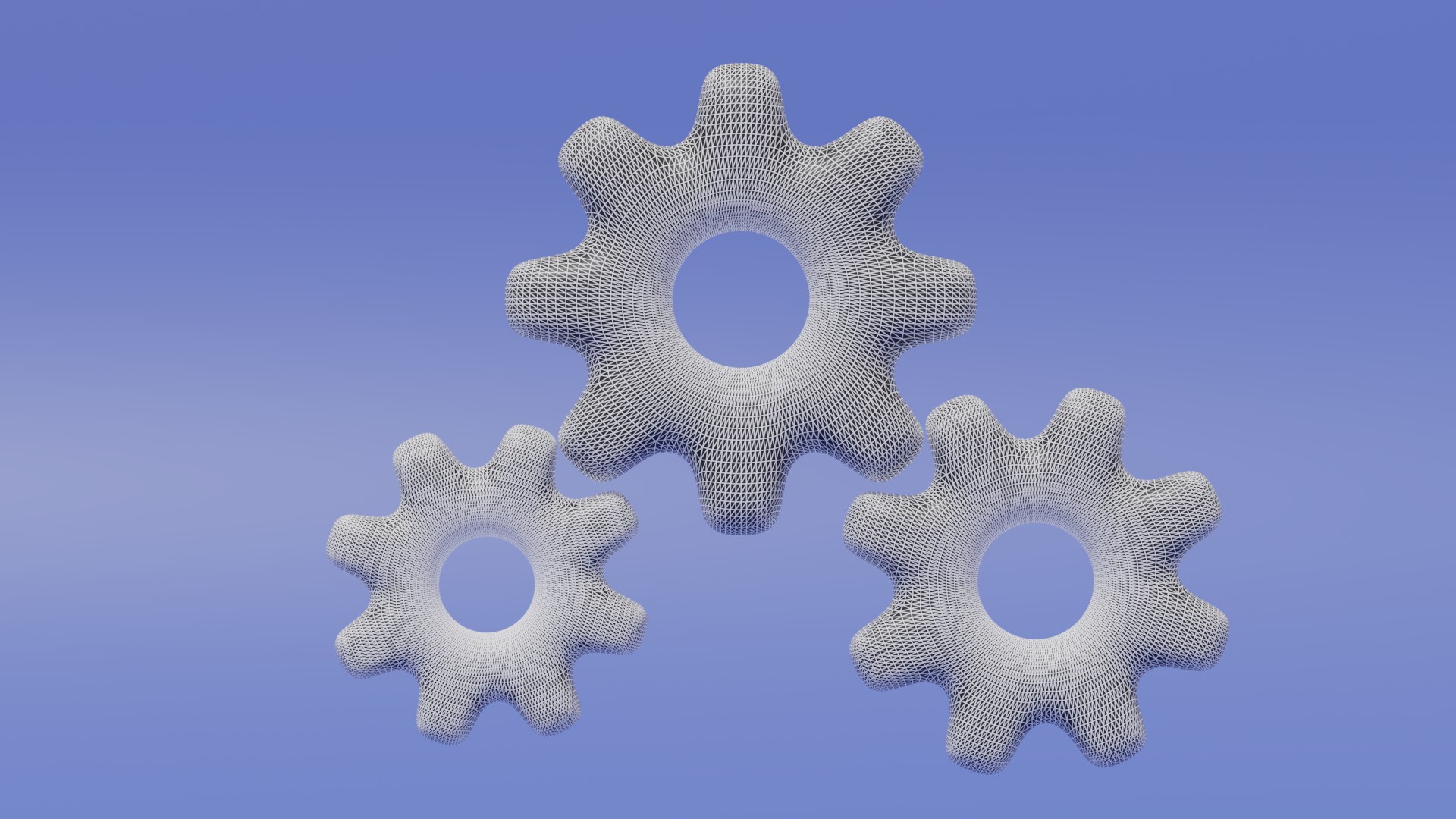 Cartoon Cute Gear 3D Model - TurboSquid 2148646