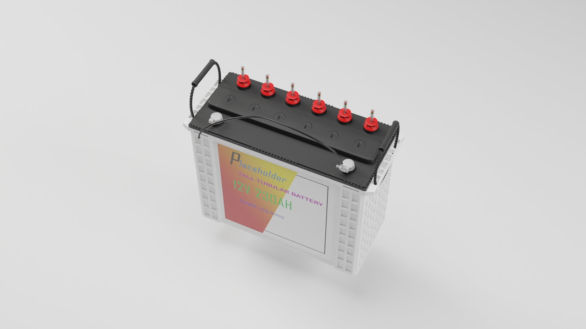 Tubular Battery Export 3D - TurboSquid 2341931