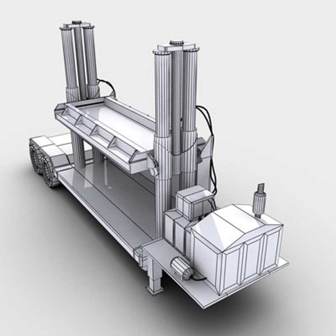 Car Crusher 3d Model