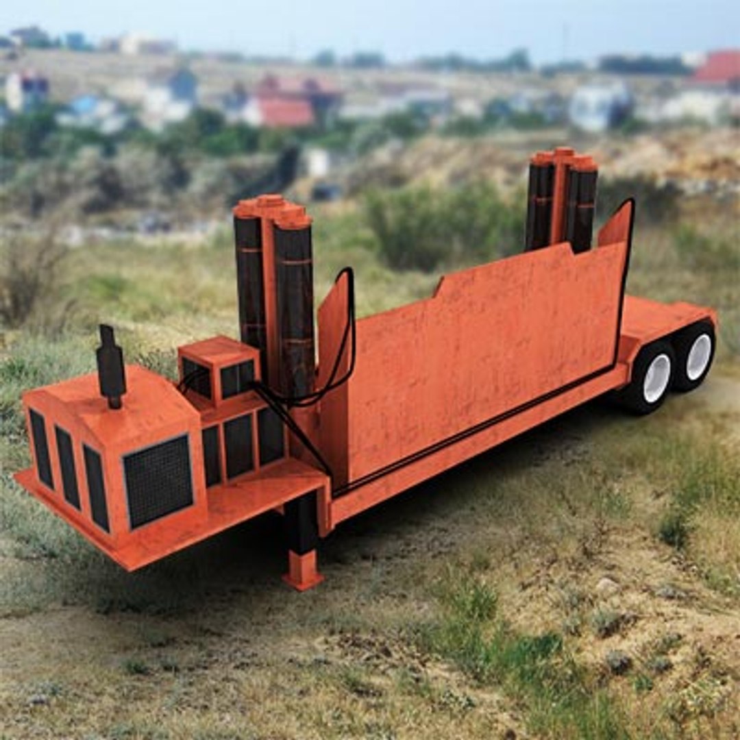 Car Crusher 3d Model