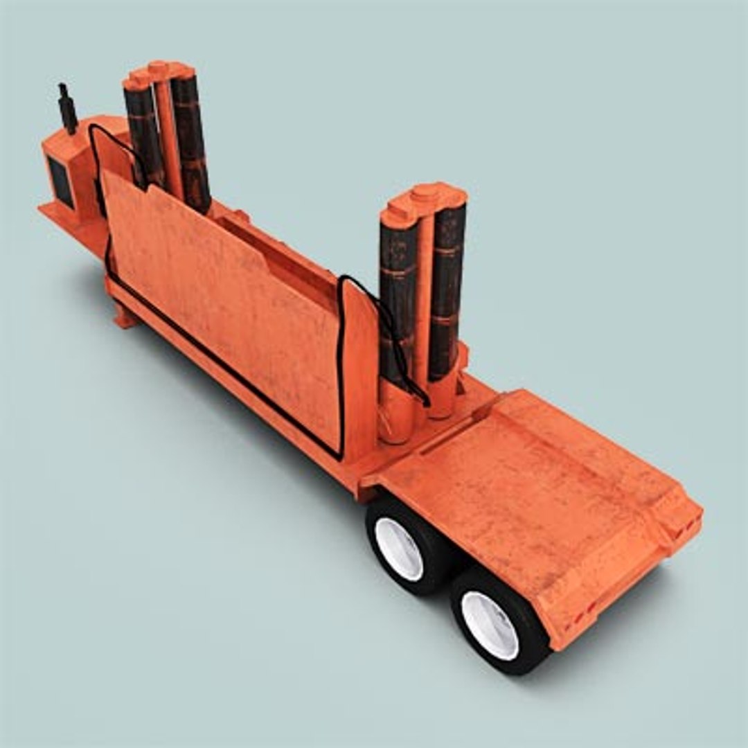 Car Crusher 3d Model