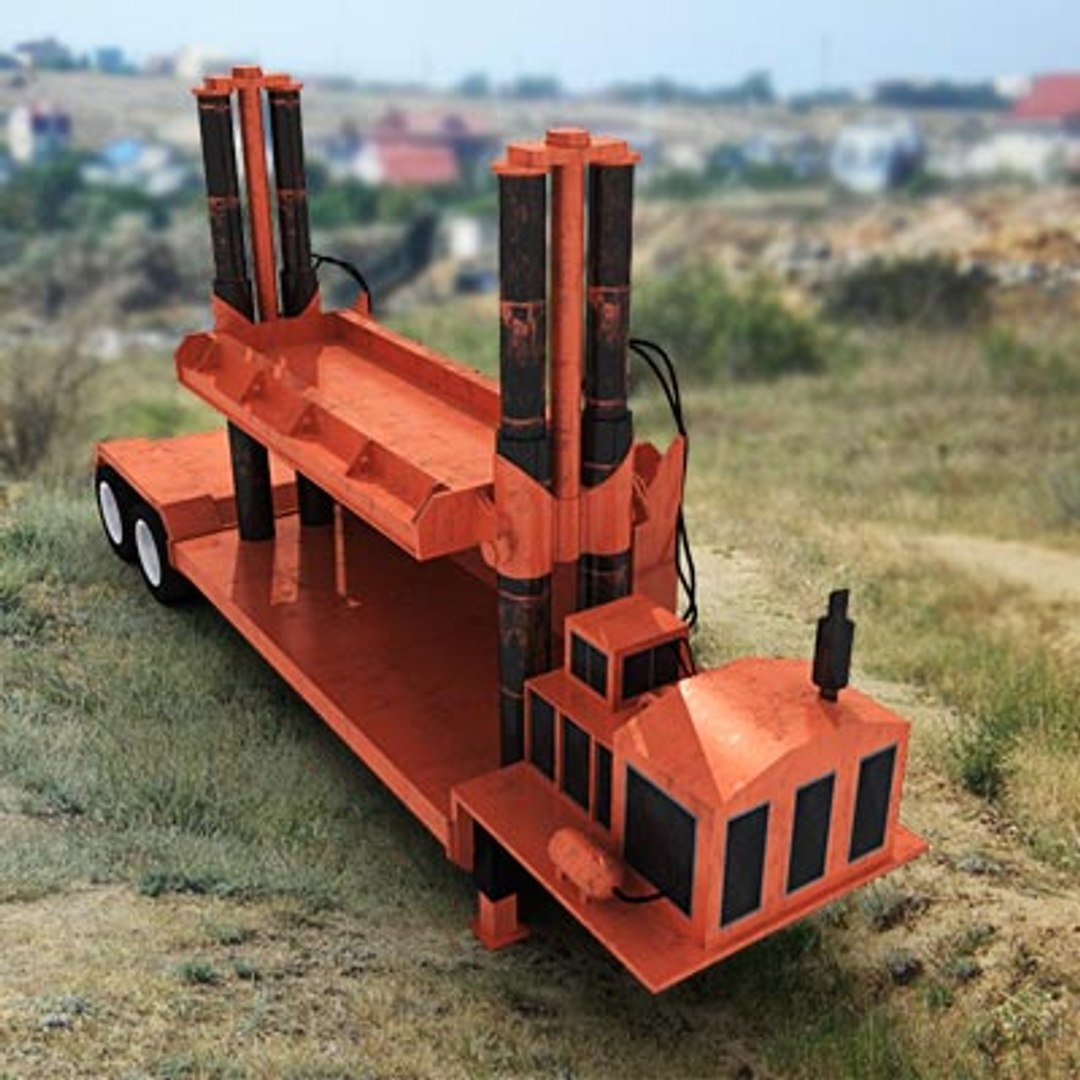 Car Crusher 3d Model