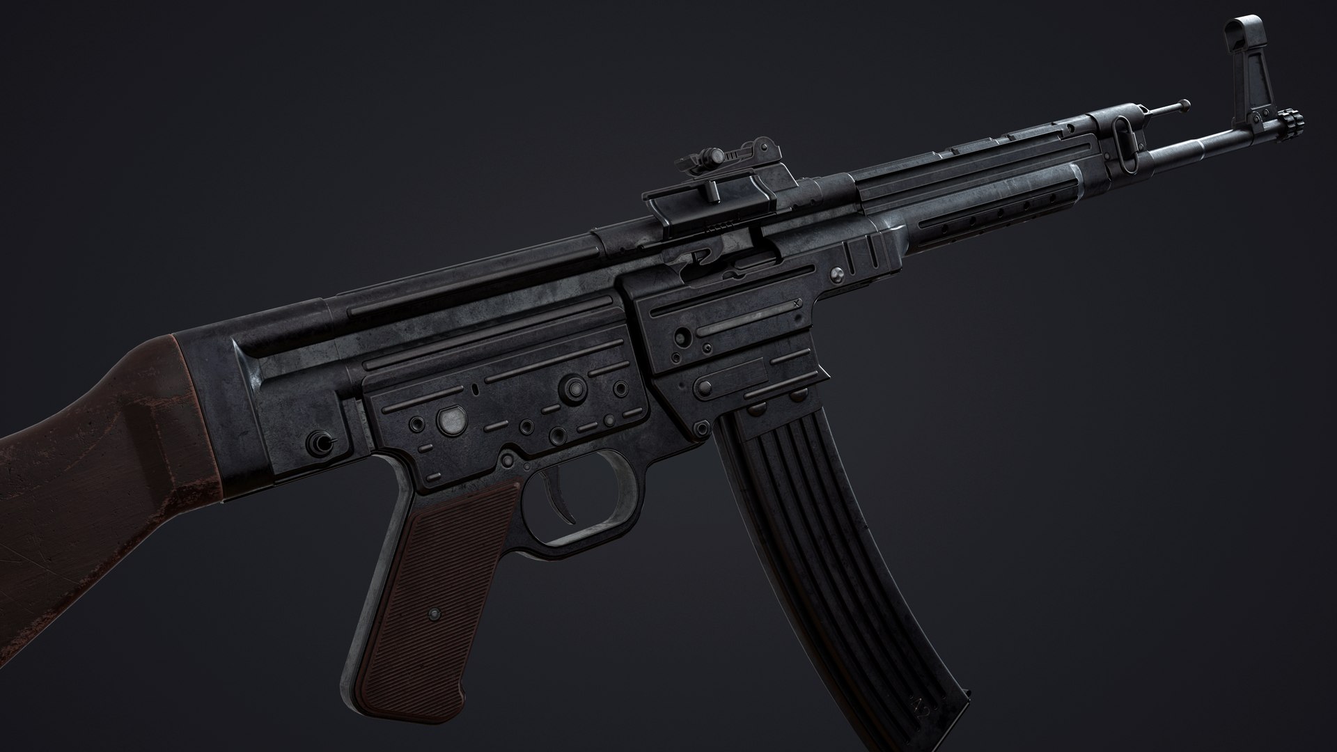 3D STG44 Game-Ready Weapon Model - TurboSquid 2041767