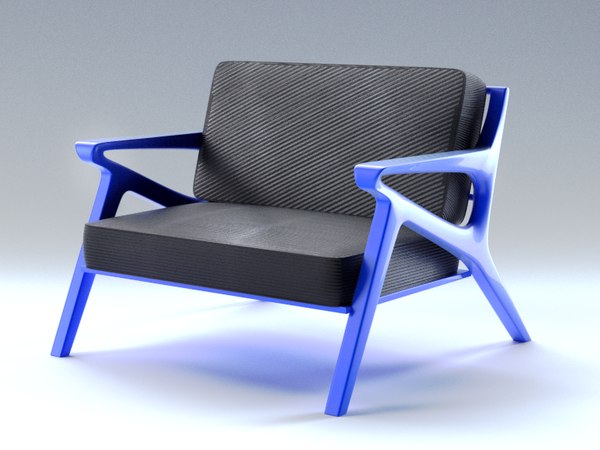 3d model generic modern chair