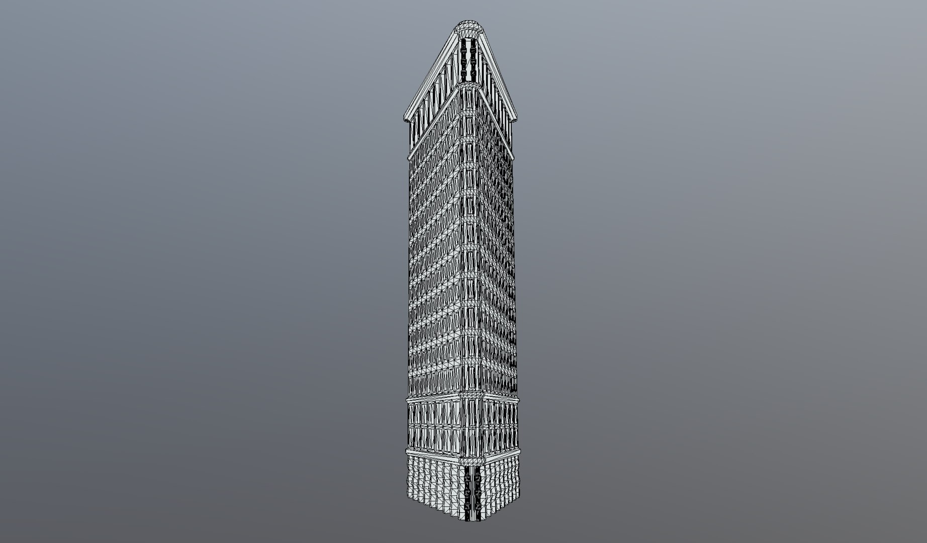 Flatiron Building 3D Model - TurboSquid 2406528