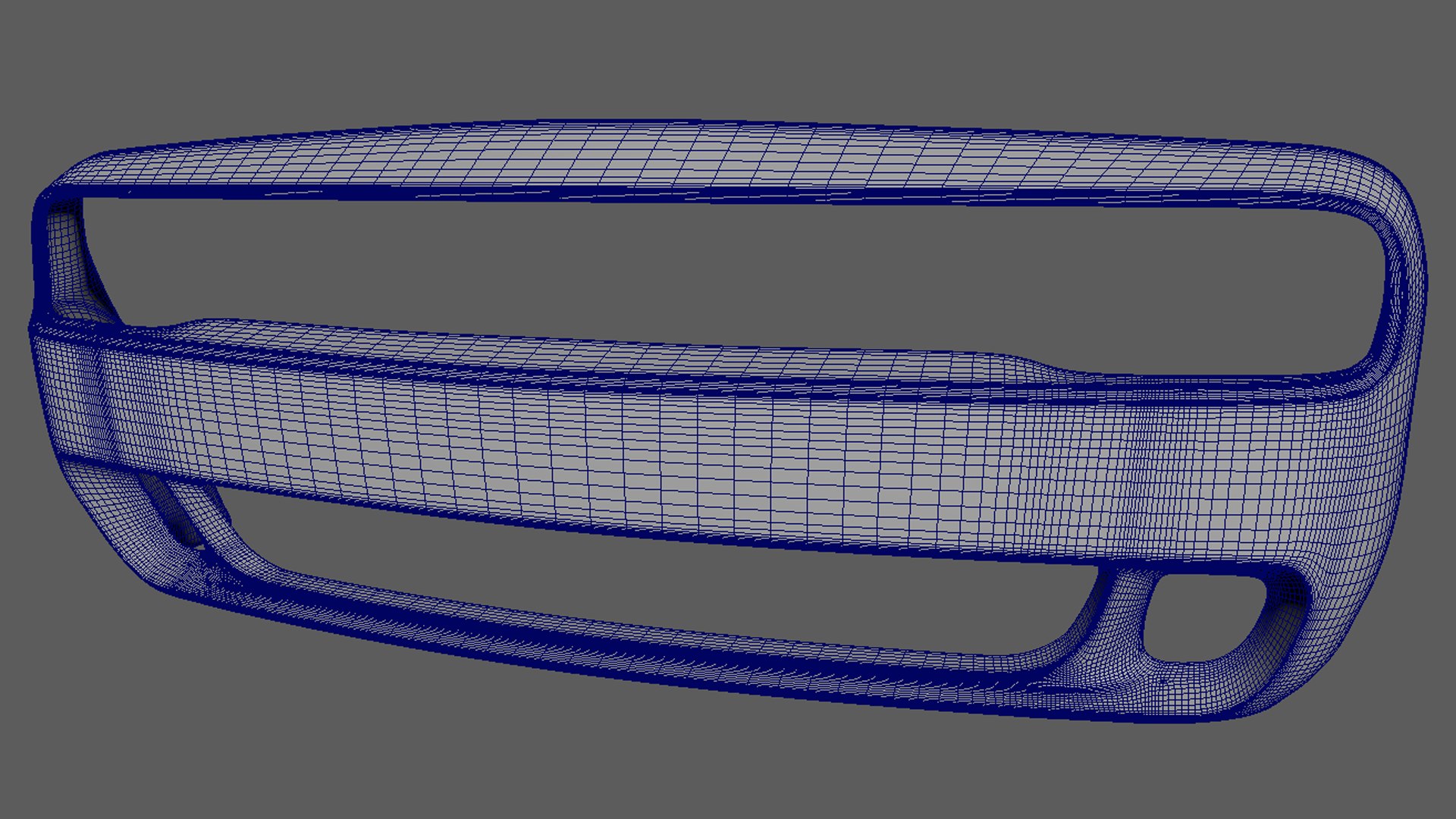 3D Front Bumper Dodge Challenger - TurboSquid 2015264
