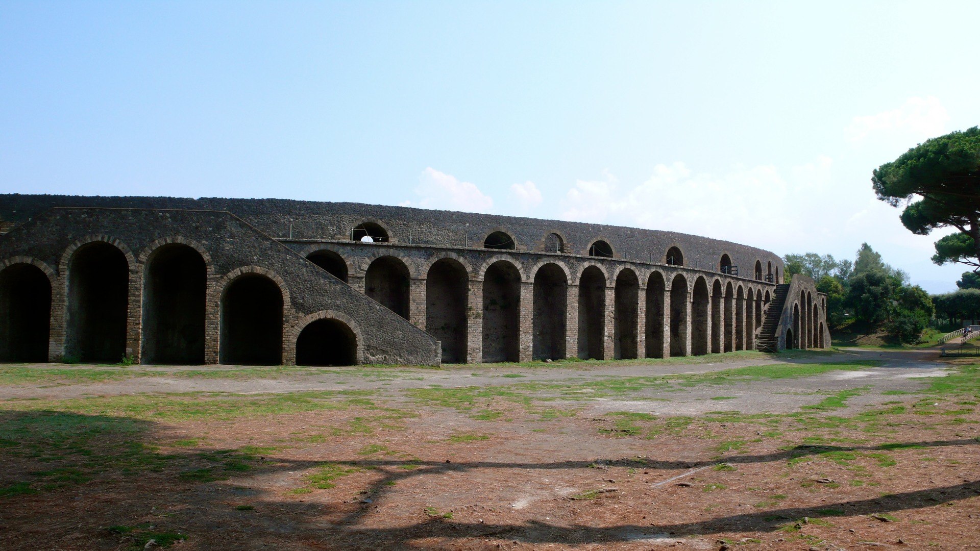 3D Amphitheater Pompeii Model - TurboSquid 1316772