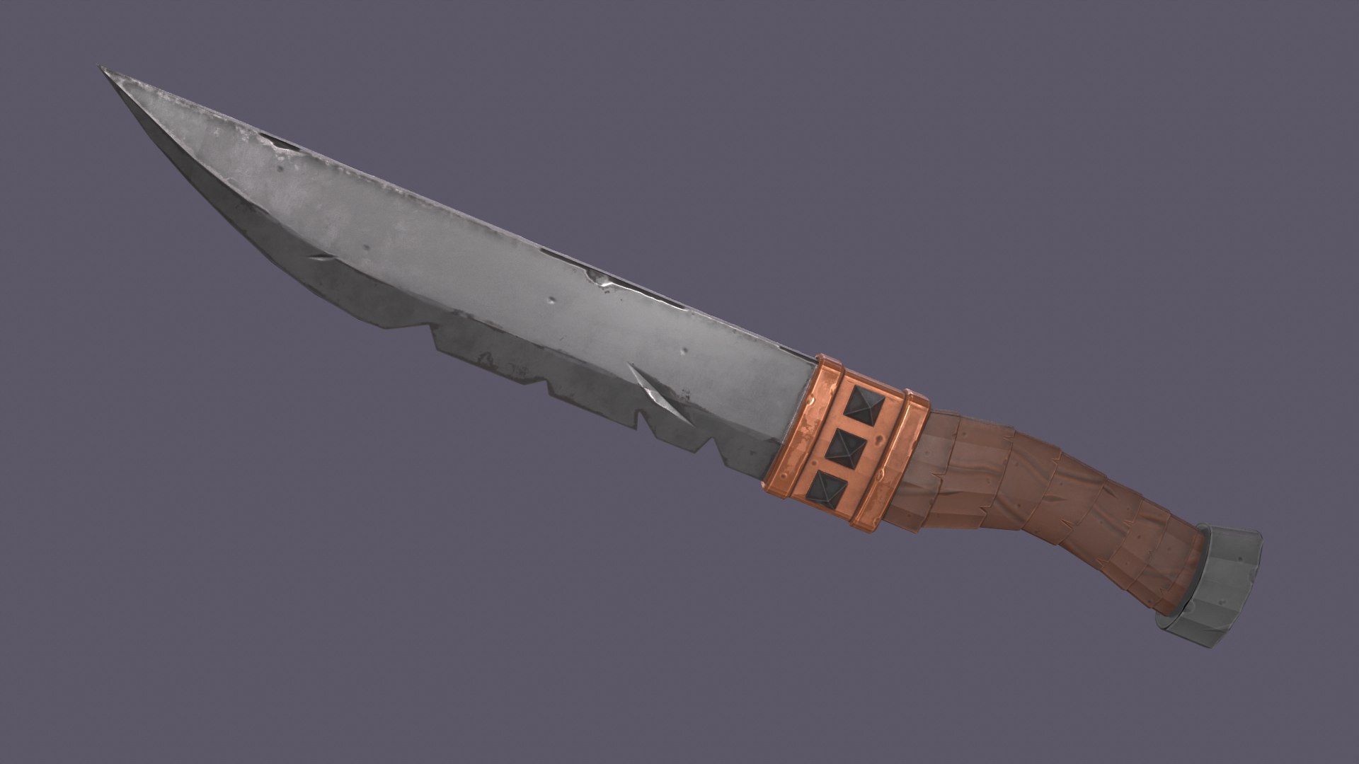 modelo 3d Stylized knife - TurboSquid 1999373