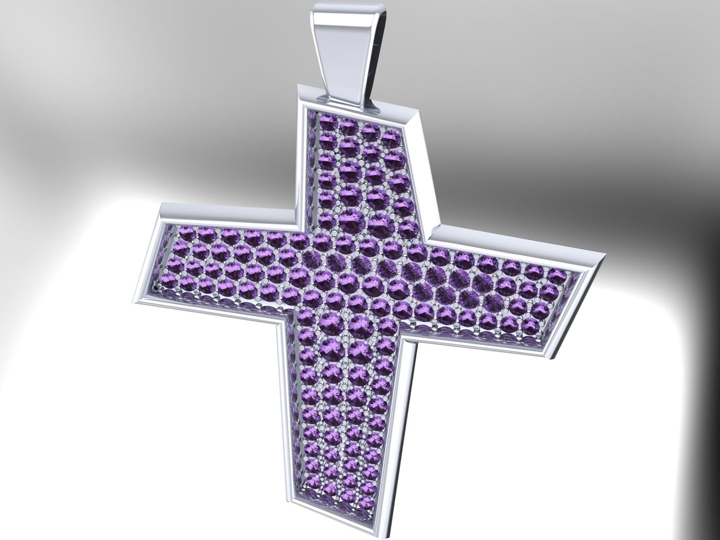 Luxurious modern cross 3D model - TurboSquid 1605243