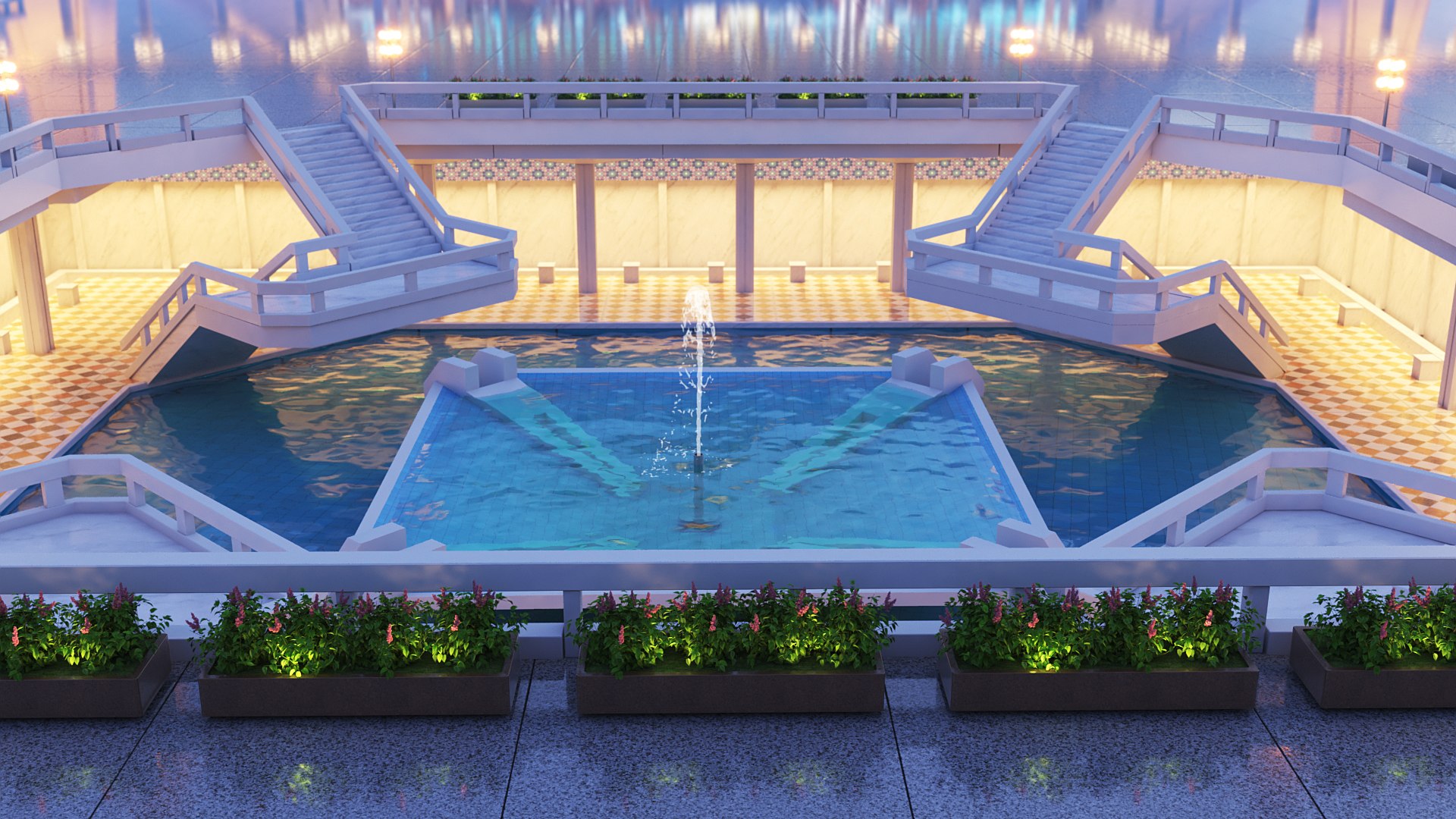 Faisal Mosque Model - TurboSquid 2395428