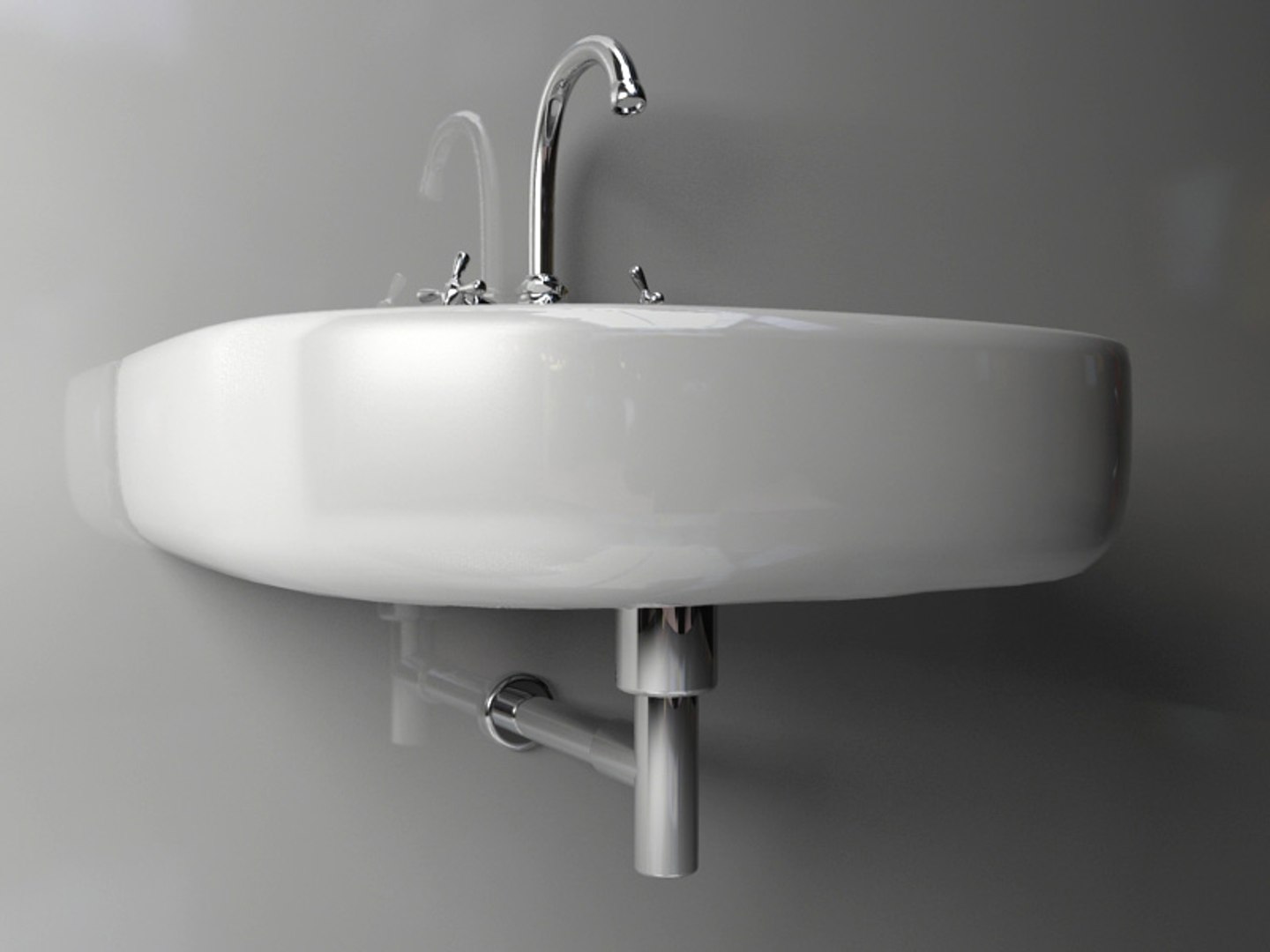 3d Model Sink Tap